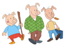 The Three Little Pigs and the Big Bad Wolf