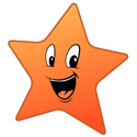 Orange-Star-1 - Tim's Printables