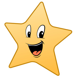Yellow Star Clip Art - Tim's Printables