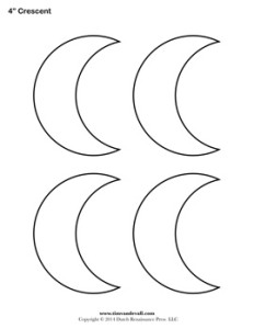 Crescent-Printable - Tim's Printables