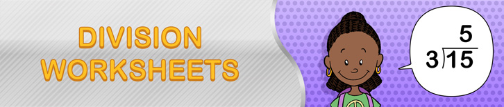 Division-Worksheet-Banner – Tim's Printables