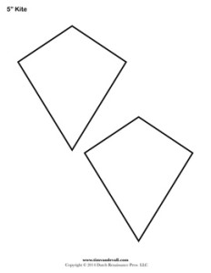 Kite-Stencil - Tim's Printables