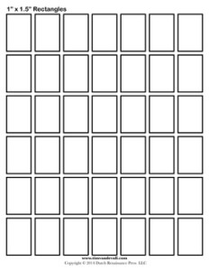 Rectangle-Templates - Tim's Printables