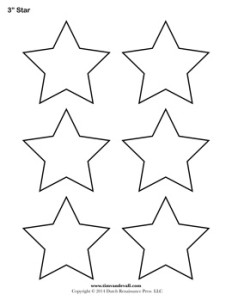 Star-Outline - Tim's Printables
