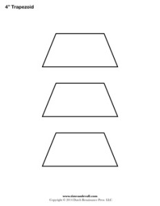Trapezoid-Printable - Tim's Printables