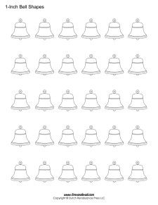 Bell Templates / Bell Shape Printables - Tim's Printables