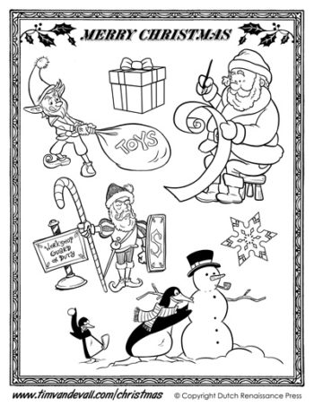 Printable Christmas Cut Outs