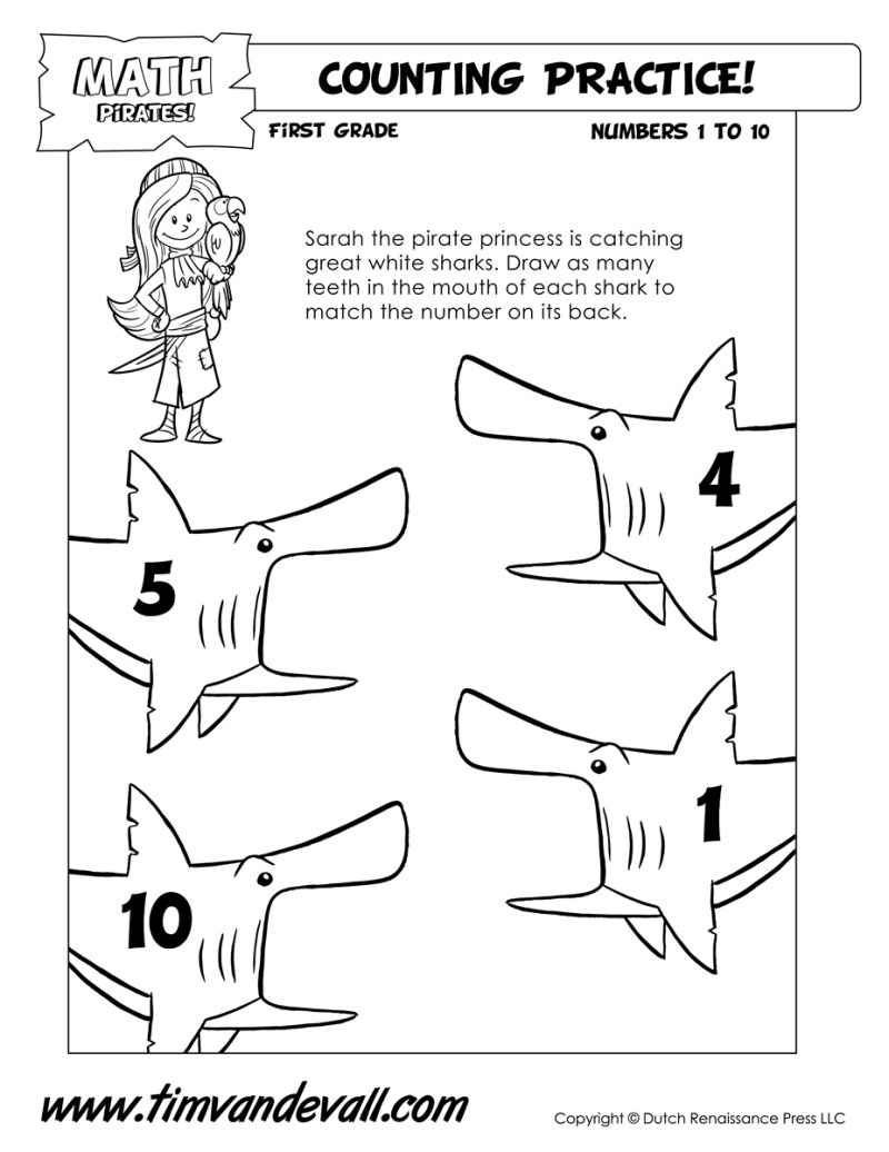 Counting-Worksheet_4-A-Printable - Tim's Printables