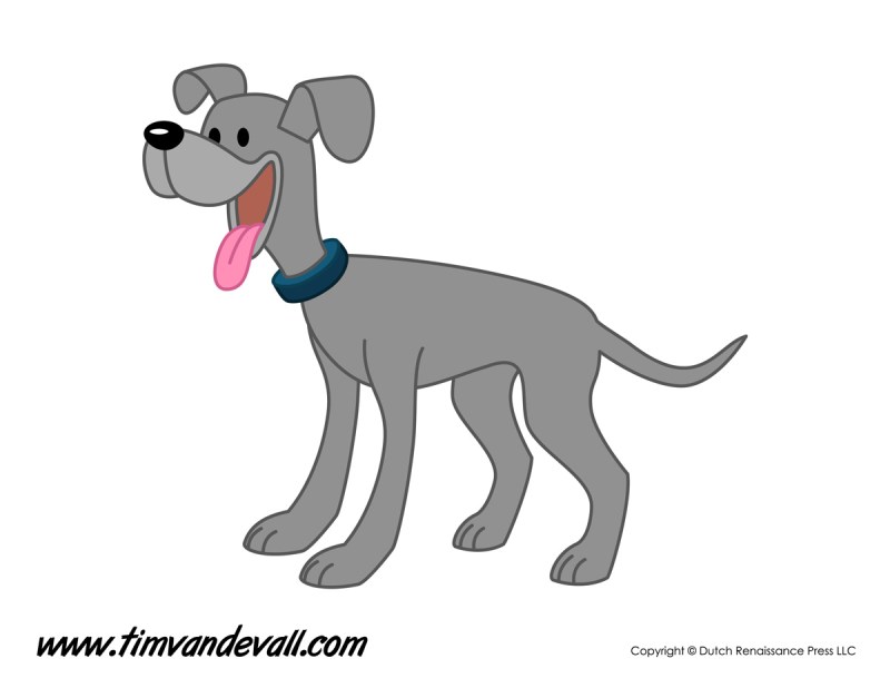 Dog Image - Tim's Printables