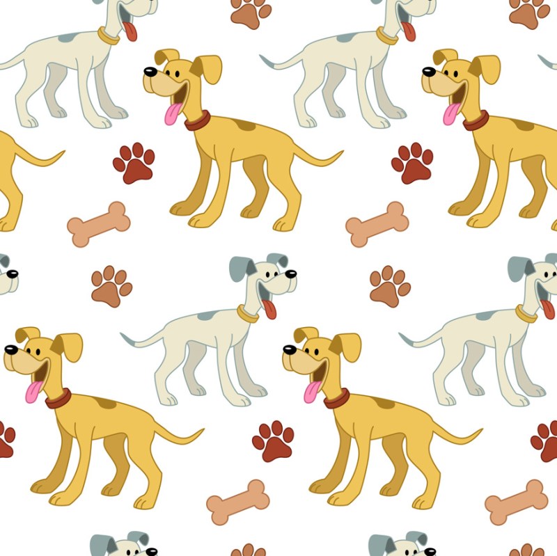 Dog Pattern - Tim's Printables