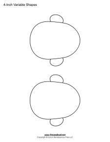 Face Templates / Face Shape Printables - Tim's Printables