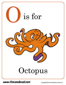 O-is-for-Octopus - Tim's Printables