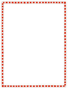 Page Border Template - Squares - Tim's Printables