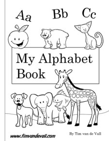 Free Printable Alphabet Book PDF | Printables for Preschool