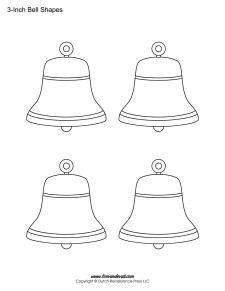 Bell Templates / Bell Shape Printables - Tim's Printables