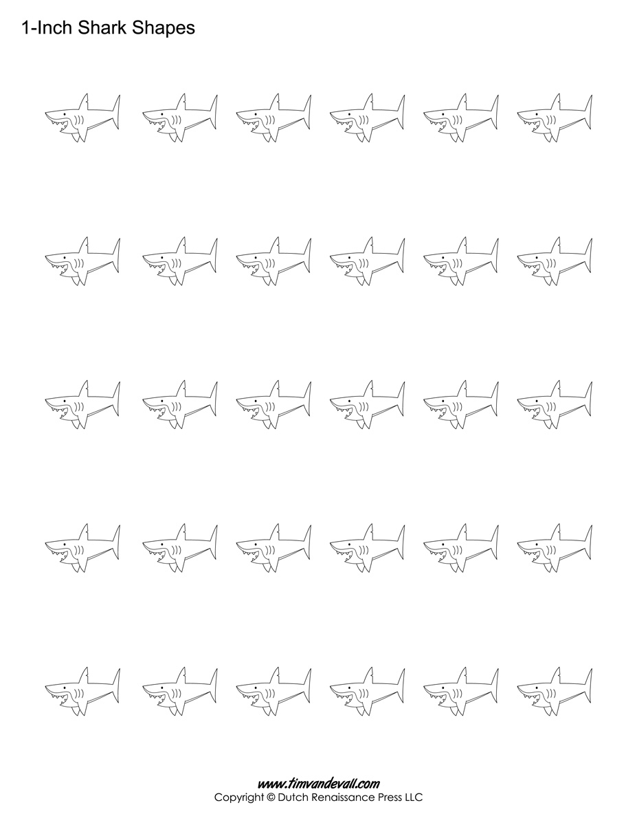 Shark - Tim's Printables