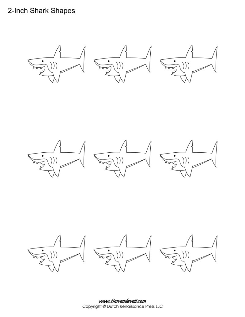 Shark - Tim's Printables