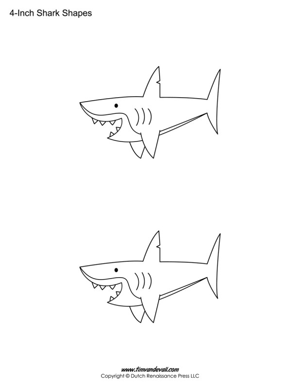 Shark - Tim's Printables