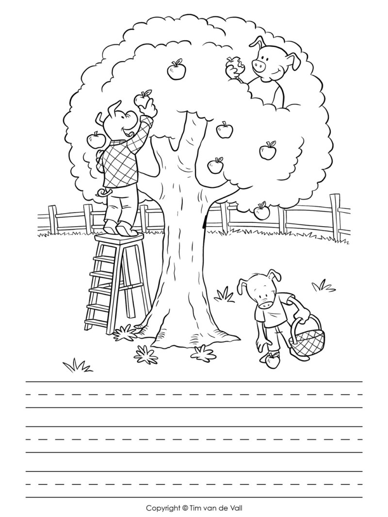 Three-Little-Pigs-Writing-Paper-06 - Tim's Printables
