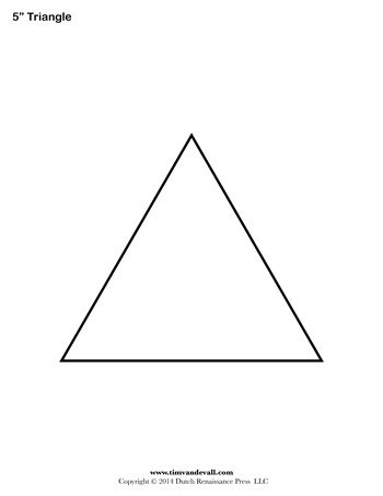 Triangle-Stencil-350 - Tim's Printables