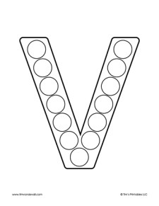 Alphabet Dot Marker Worksheets - Tim's Printables