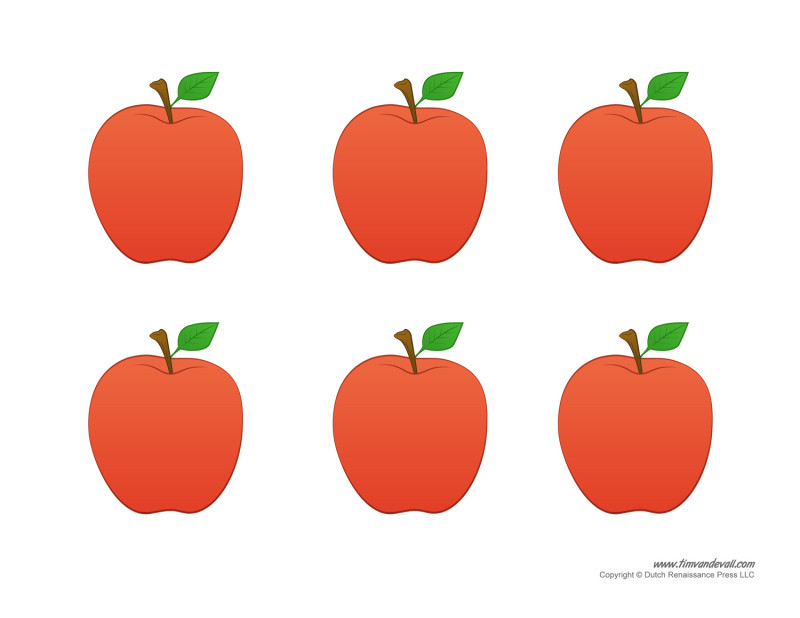 Apple Crafts for Preschool - Tim's Printables