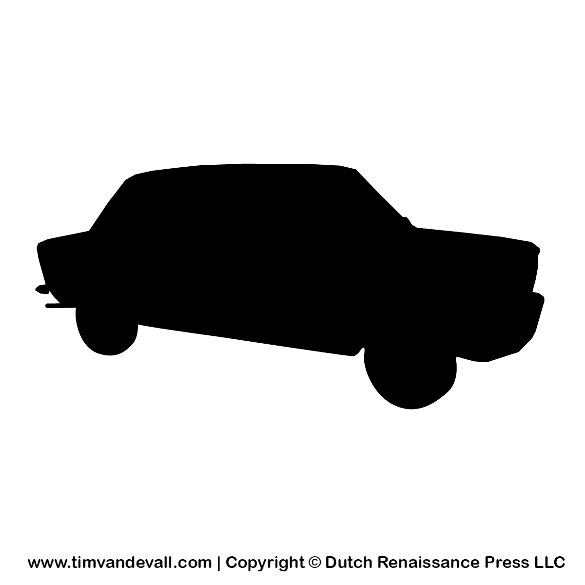 car-silhouette - Tim's Printables