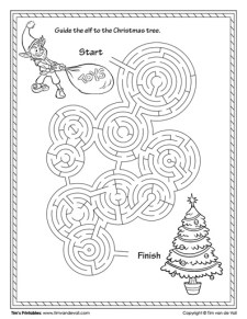 Christmas Activity Book - Tim's Printables