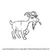goat-bw-clipart - Tim's Printables