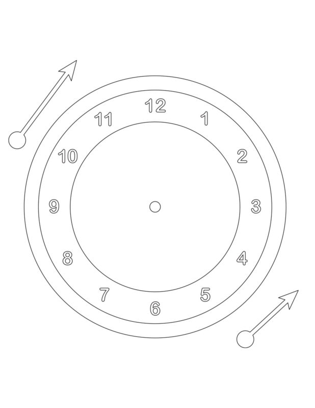 clock-template - Tim's Printables
