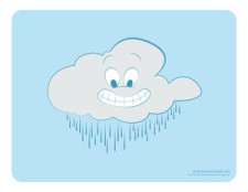 Weather for Kids | Free Cloud Templates and Weather Coloring Pages