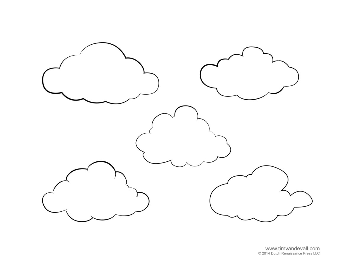 Cloud Templates - Tim's Printables