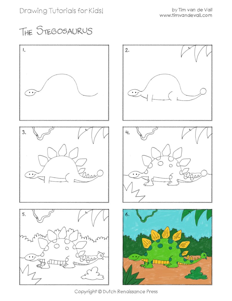 Easy Drawing Tutorials for Kids | Printable Drawing Lessons