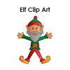 Printable Elf Clipart, Template & Christmas Ornaments