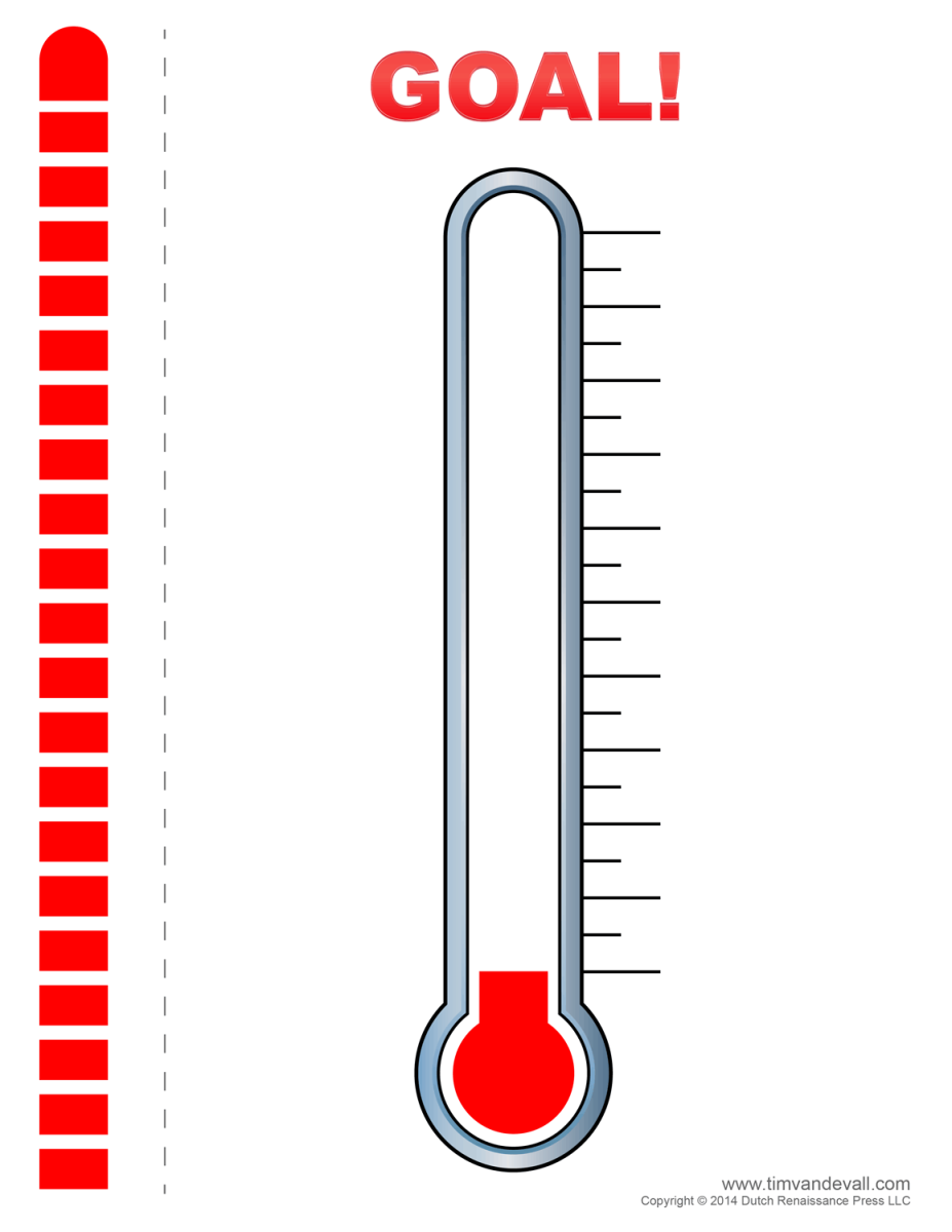 fundraising-thermometer - Tim's Printables