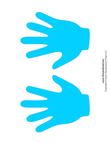 hand-templates-printable-350 - Tim's Printables