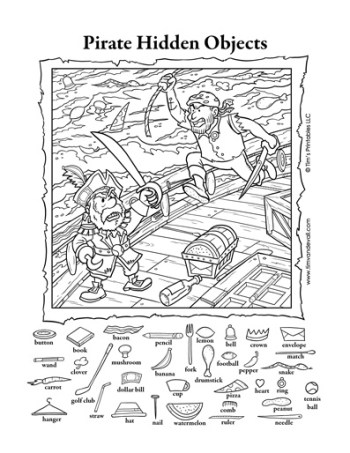 Hidden Objects Archives - Tim's Printables