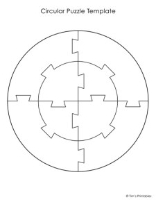 Jigsaw Puzzle Templates Collection - Tim's Printables