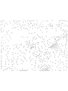 Lizard Dot-to-Dot - Tim's Printables