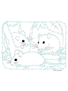 Mouse Dot-to-Dot - Tim's Printables