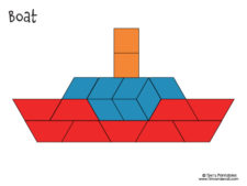 Printable Pattern Blocks for Kids - Tim's Printables