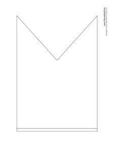 Double Pennant Template - Tim's Printables