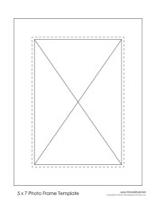 Free Photo Frame Templates – Make Your Own Photo Frame – PDF Format ...