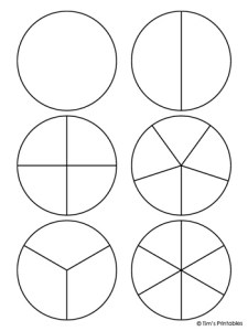 Pie Chart Templates - Tim's Printables