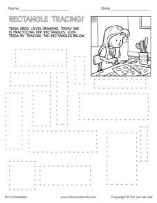 rectangle-tracing-worksheet-500 - Tim's Printables