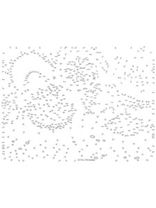 Beach Dot-to-Dot - Tim's Printables