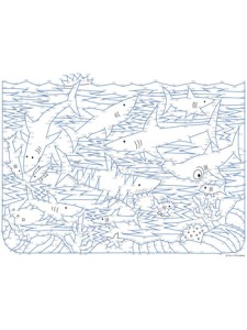 Shark Skip Counting Dot-to-Dot (Odds) - Tim's Printables