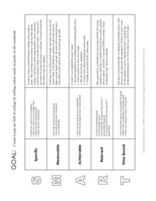 SMART Goals Example - Tim's Printables