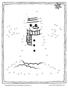 Printable snowman clipart, template & coloring pages for kids
