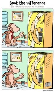 Spot the Difference Vol. 1 - Tim's Printables